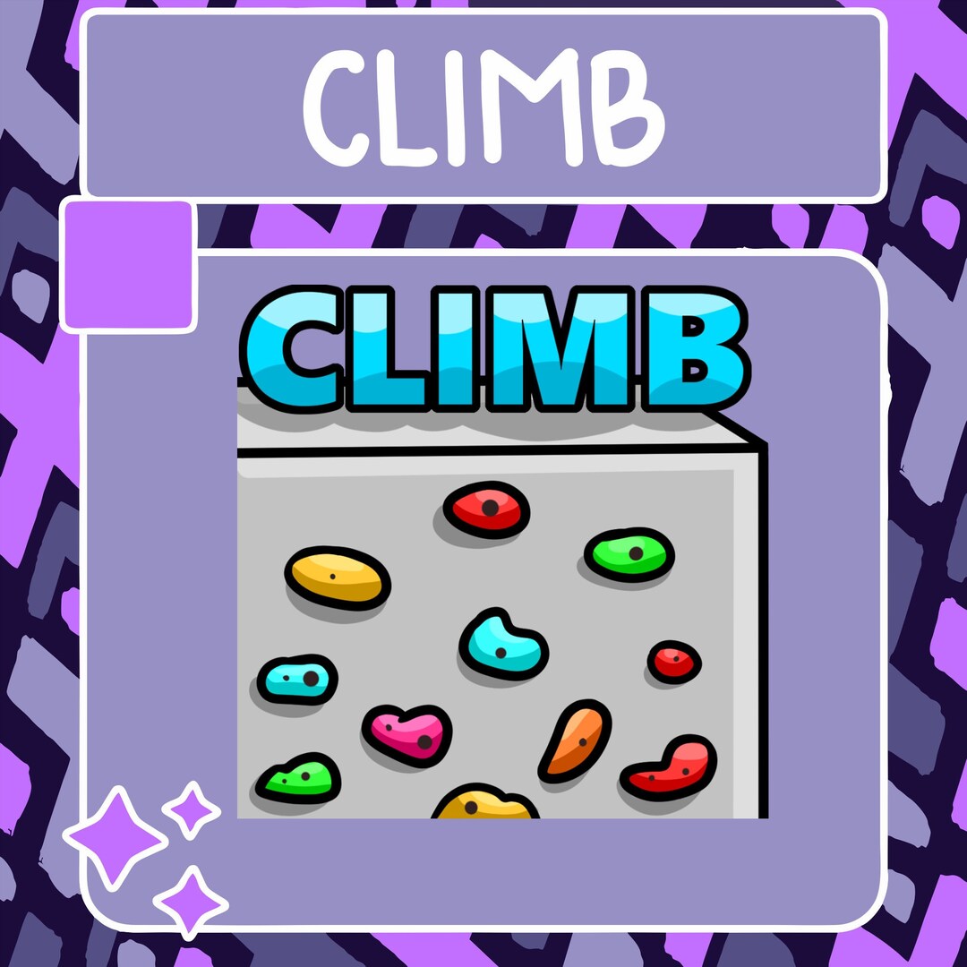 Climb Emote Twitch Emote Youtube Emote Discord Emote Community Emote ...