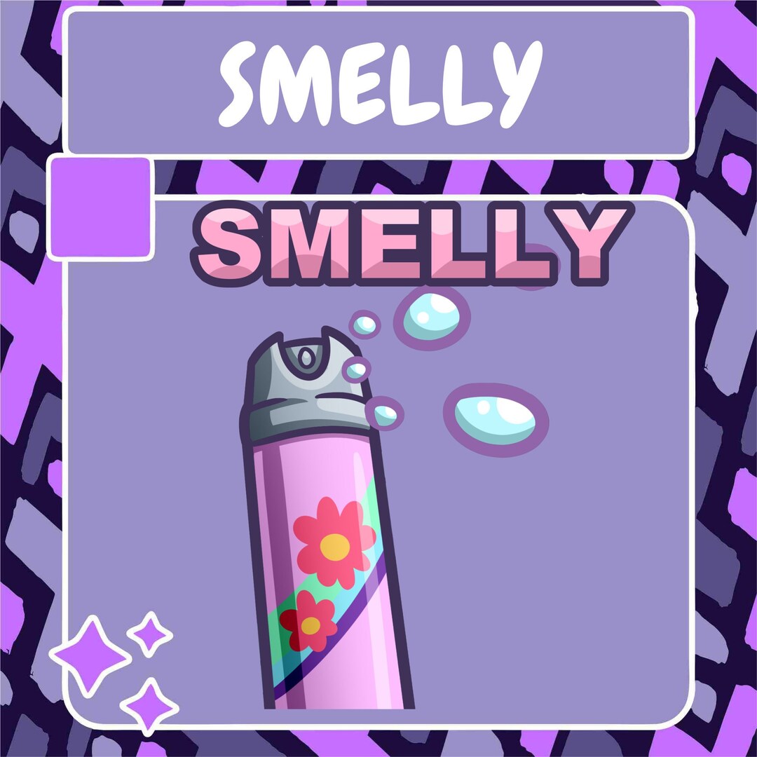Smelly Spray Emote | Twitch Emote | Youtube Emote | Discord Emote ...