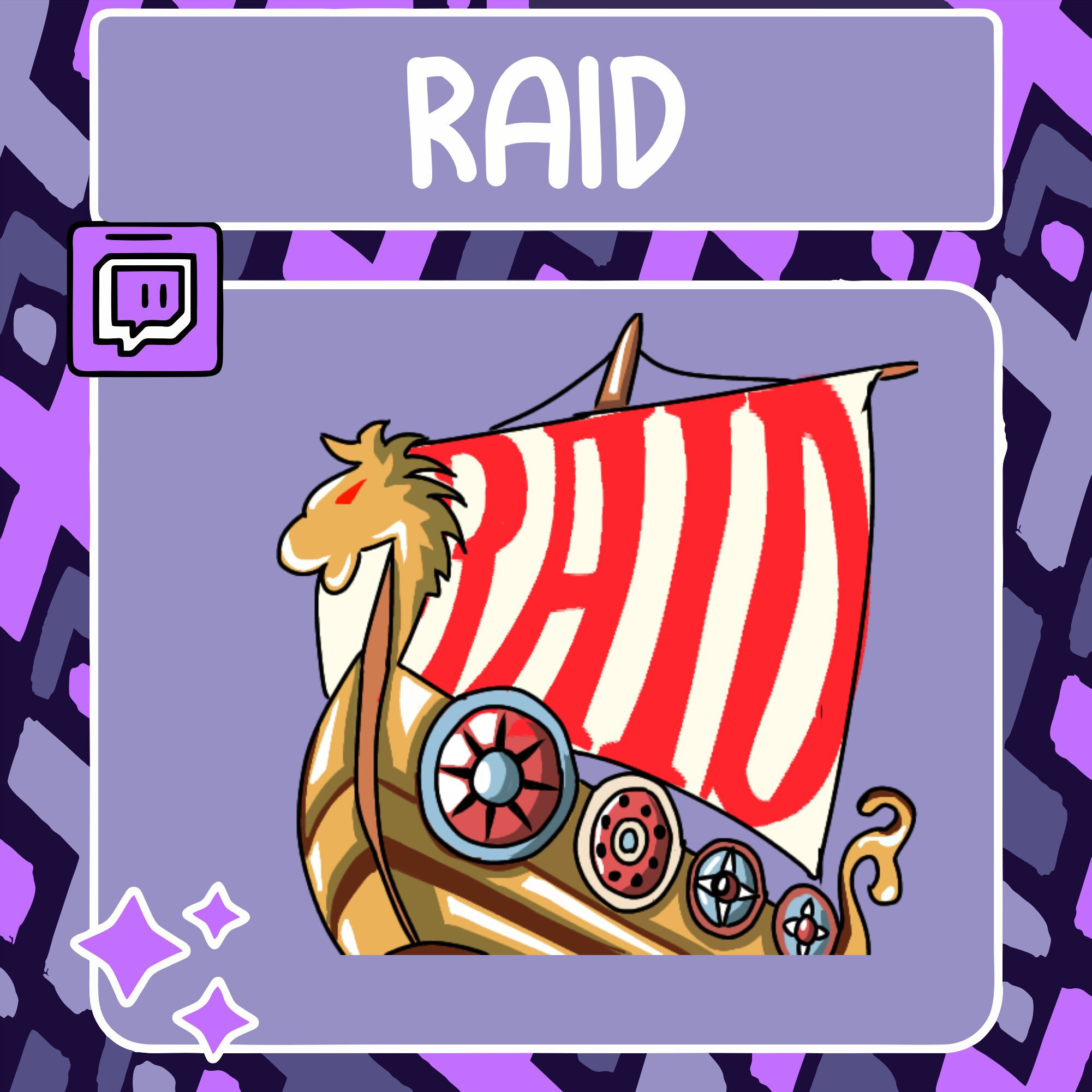 Raid Viking Emote | Twitch Emote | Youtube Emote | Discord Emote ...
