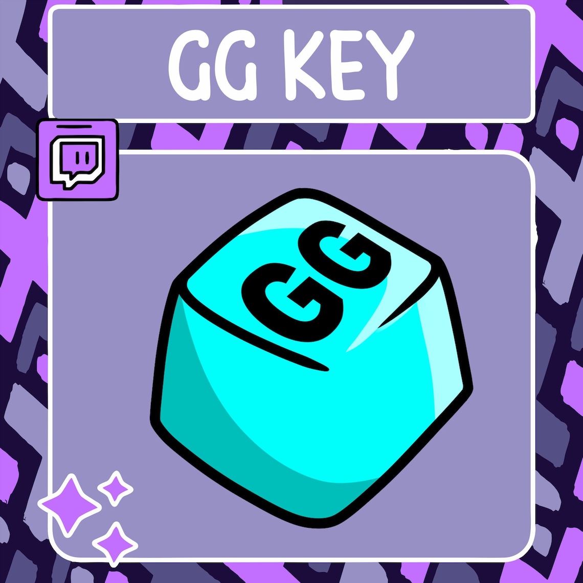 GG Key Emote | Twitch Emote | Youtube Emote | Discord Emote | Community ...