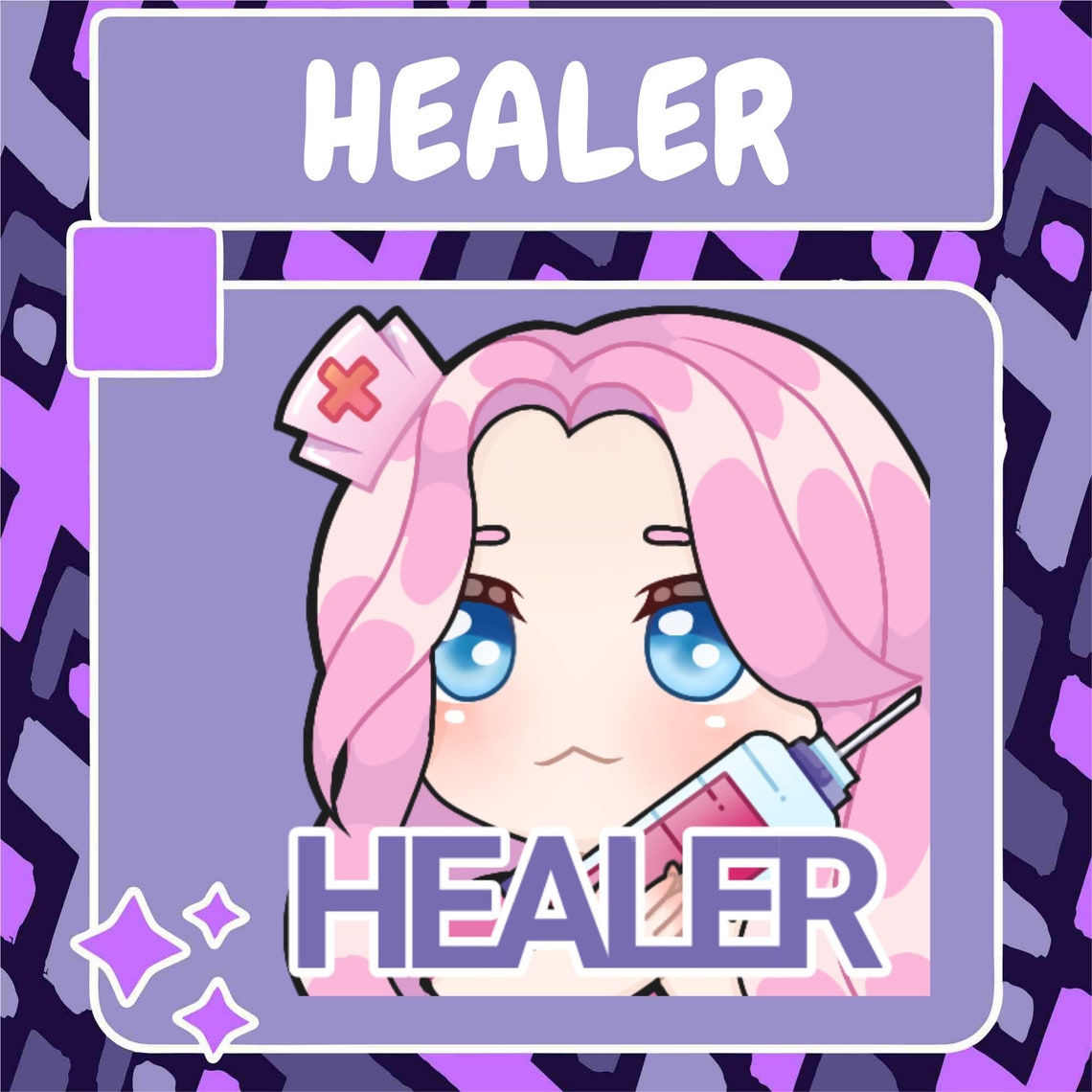 Healer Emote Twitch Emote Youtube Emote Discord Emote Community Emote ...