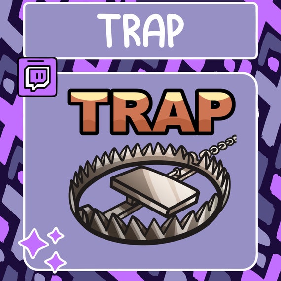 Trap Emote Twitch Emote Youtube Emote Discord Emote | Etsy