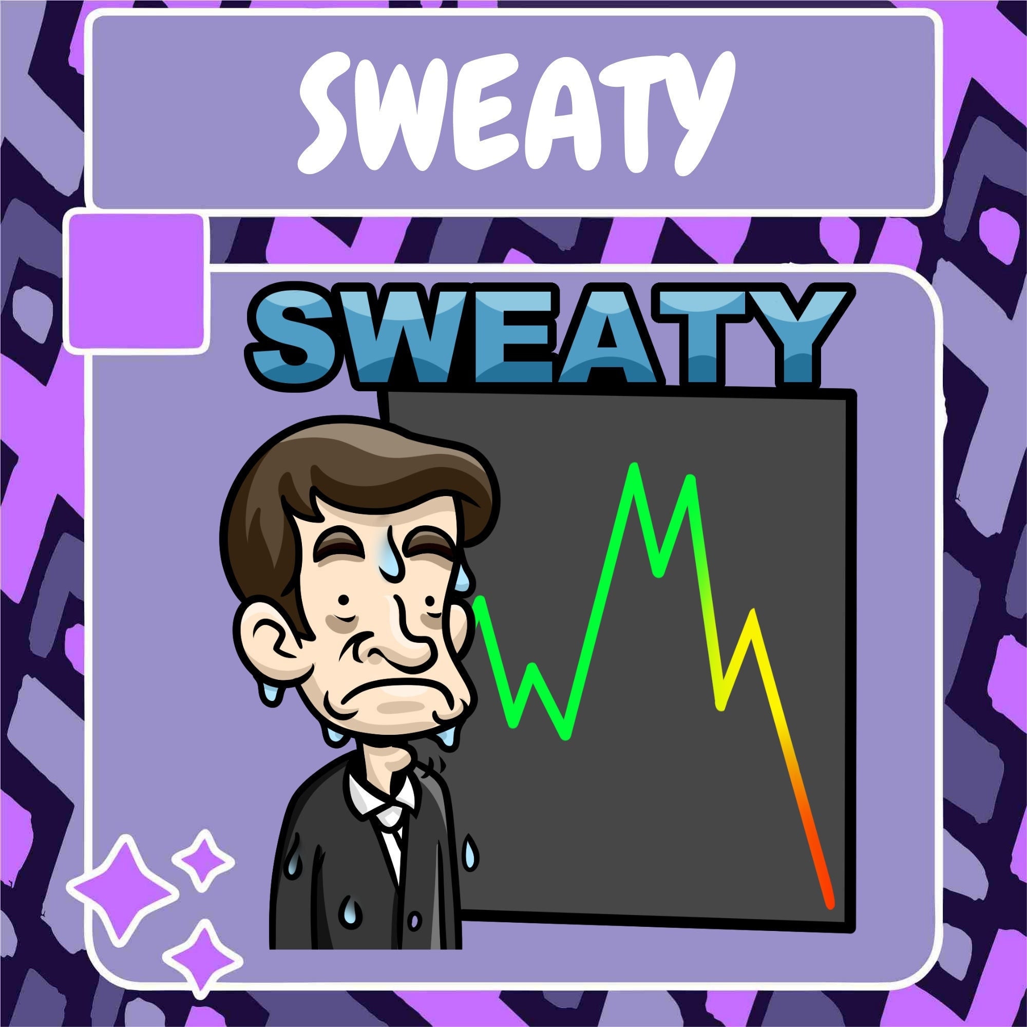 Sweaty Emote | Twitch Emote | Youtube Emote | Discord Emote | Community ...