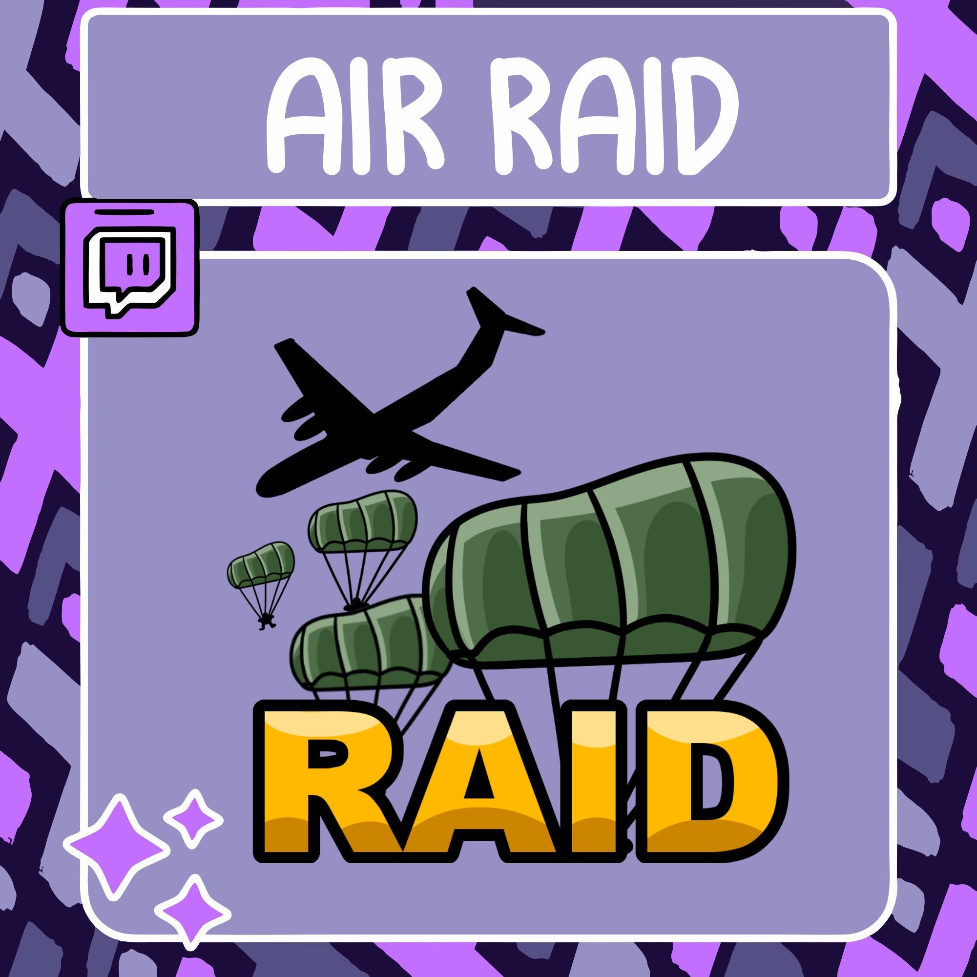 Air Raid Emote Twitch Emote Youtube Emote Discord Emote Community Emote ...
