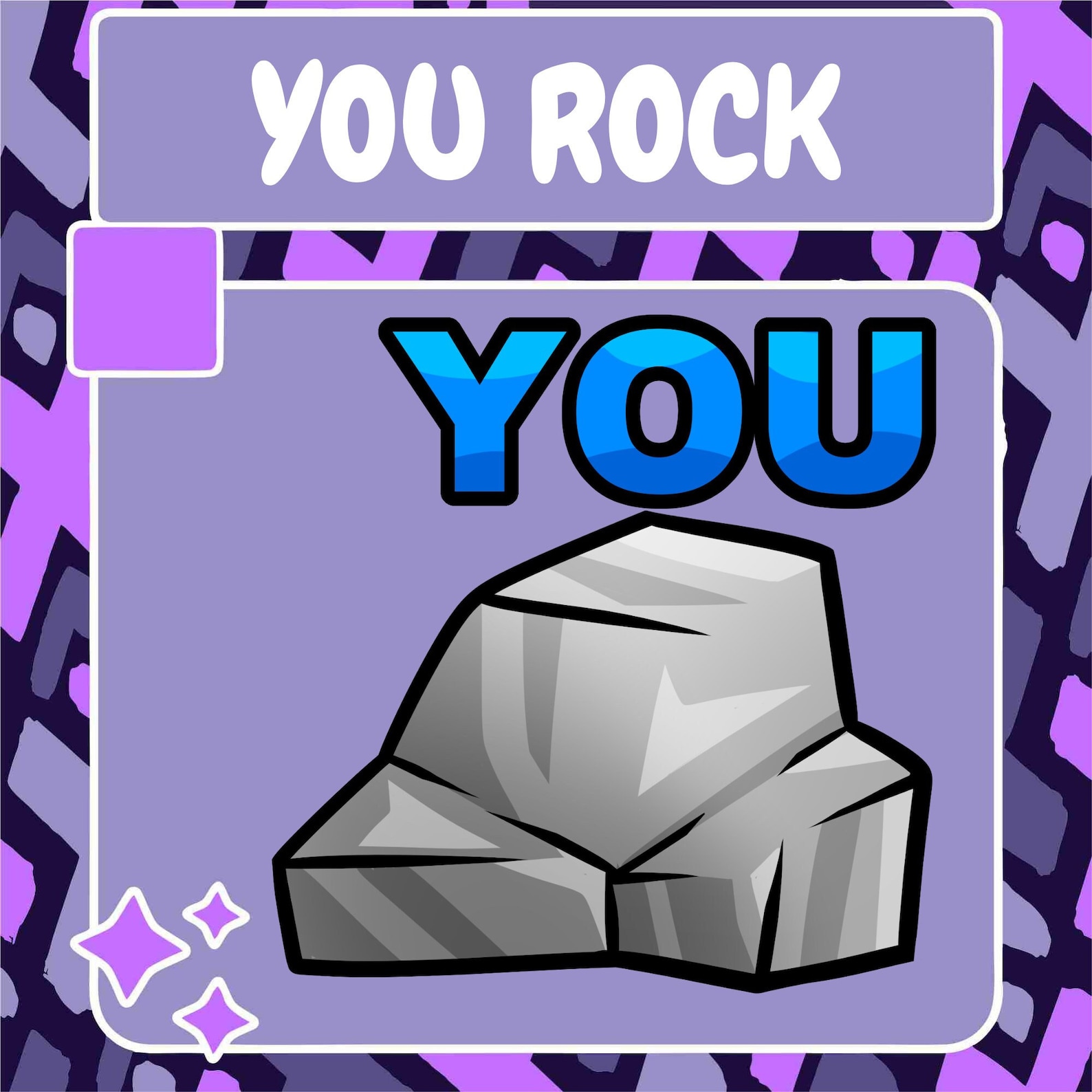 You Rock Emote | Twitch Emote | Youtube Emote | Discord Emote ...