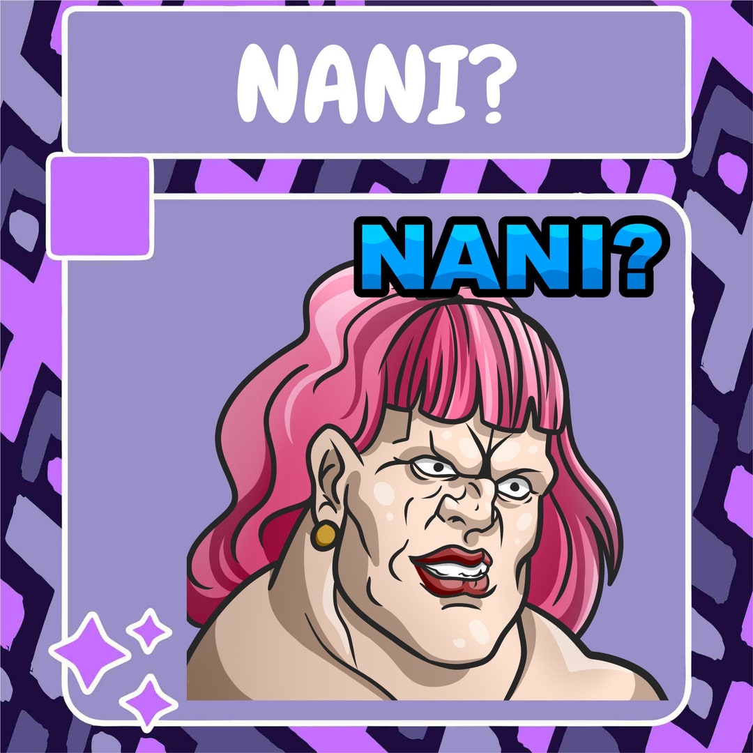 Nani Emote | Twitch Emote | Youtube Emote | Discord Emote | Community ...