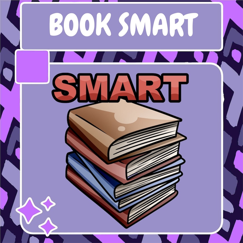 Book Smart Emote | Twitch Emote | Youtube Emote | Discord Emote ...