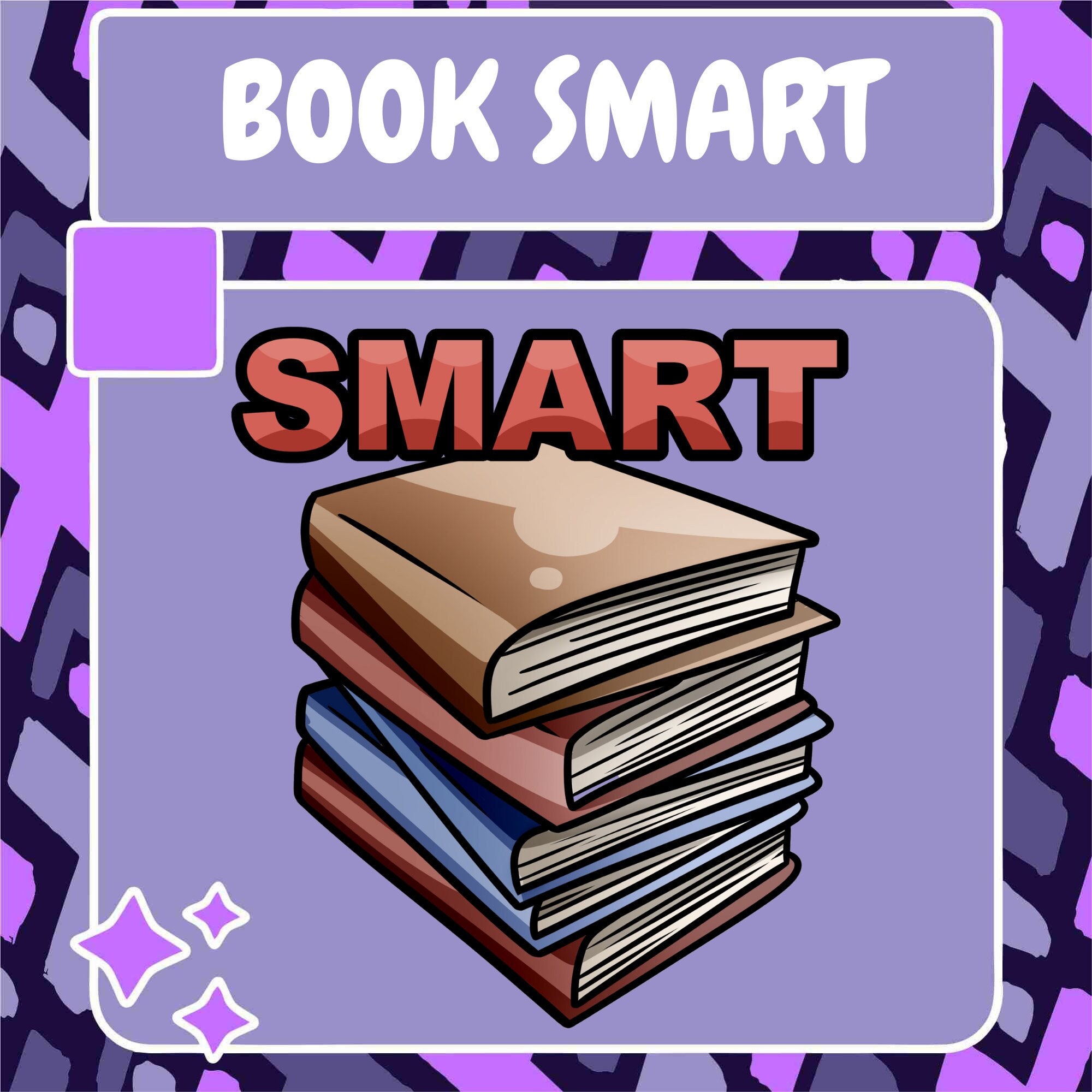Book Smart Emote | Twitch Emote | Youtube Emote | Discord Emote ...