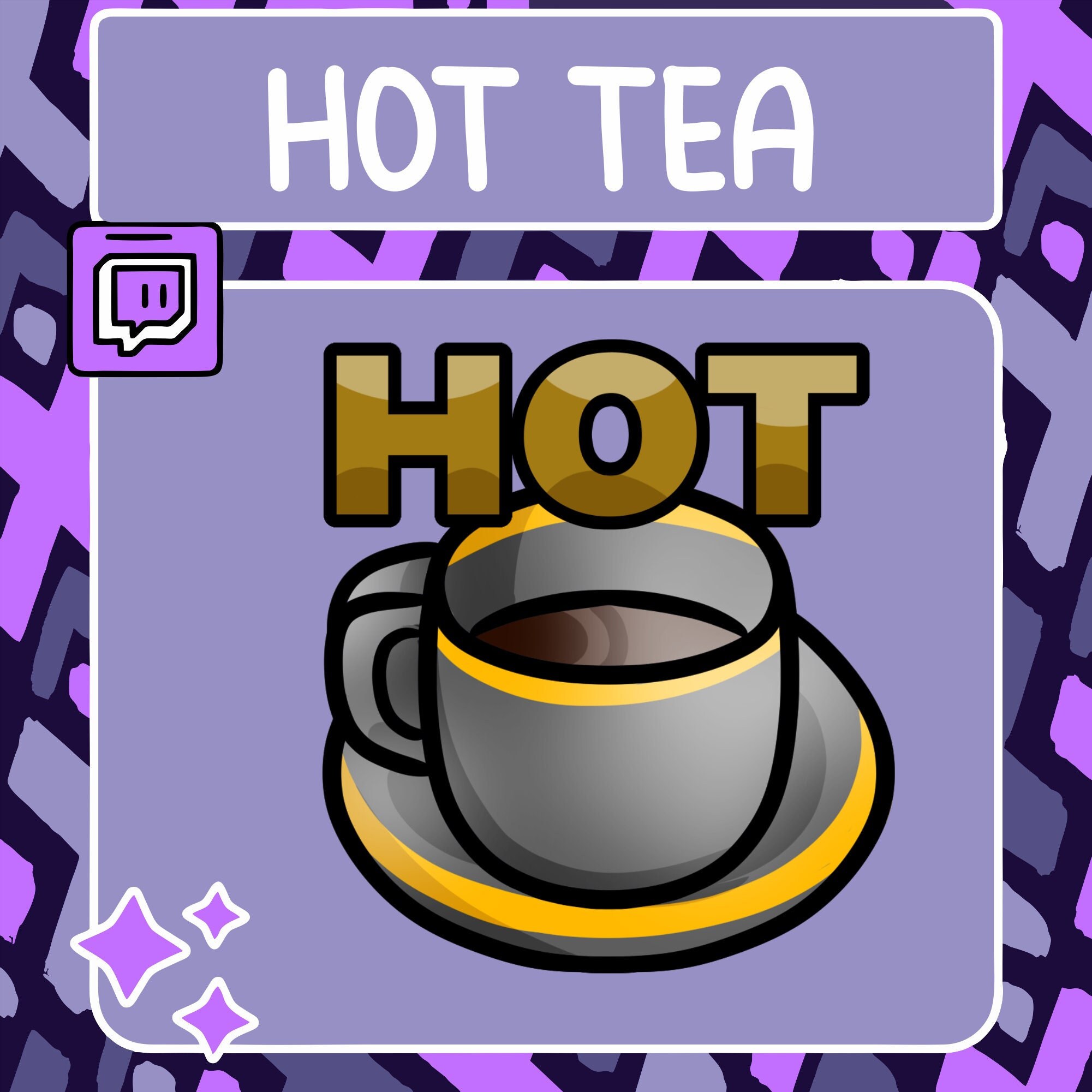 Hot Drink Emote | Twitch Emote | Youtube Emote | Discord Emote ...