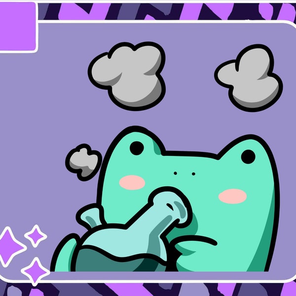 Weed Twitch Streamer Overlay - Etsy