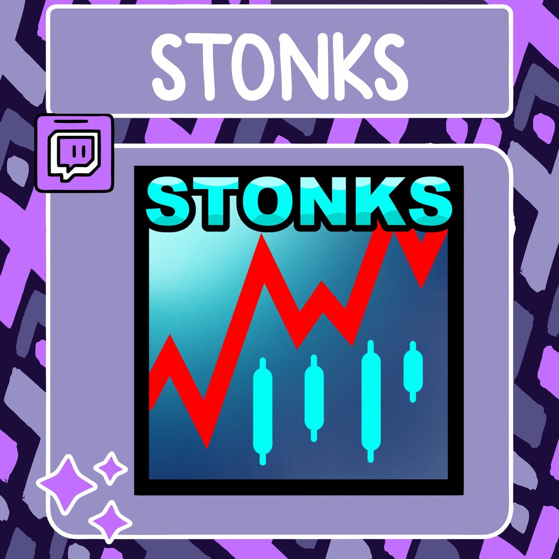 Stonks Stock Emote | Twitch Emote | Youtube Emote | Discord Emote ...