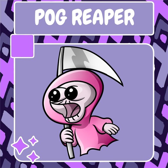 Pog Reaper Emote Twitch Emote Youtube Emote Discord - Etsy