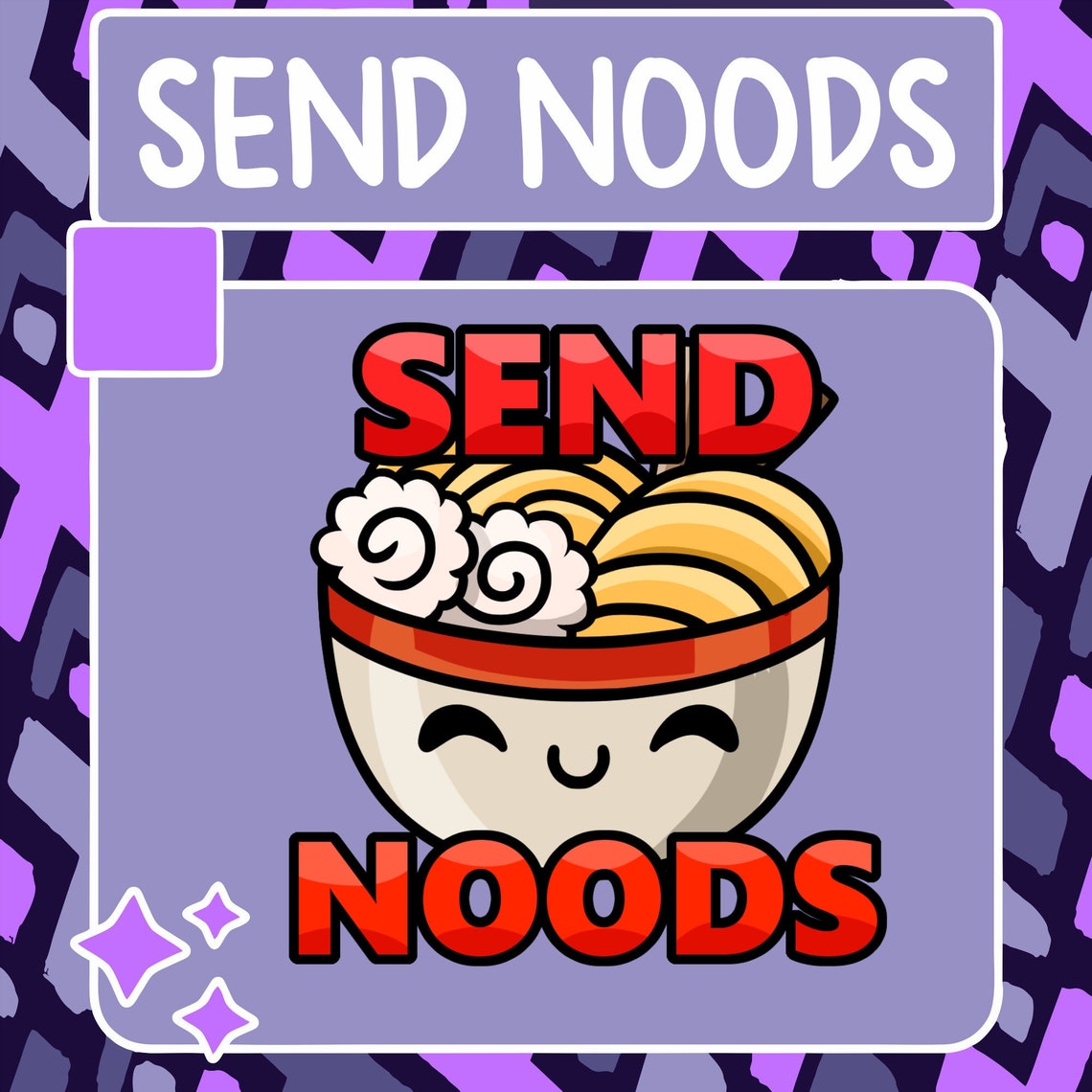Send Noods Emote Twitch Emote Youtube Emote Discord Emote Community ...