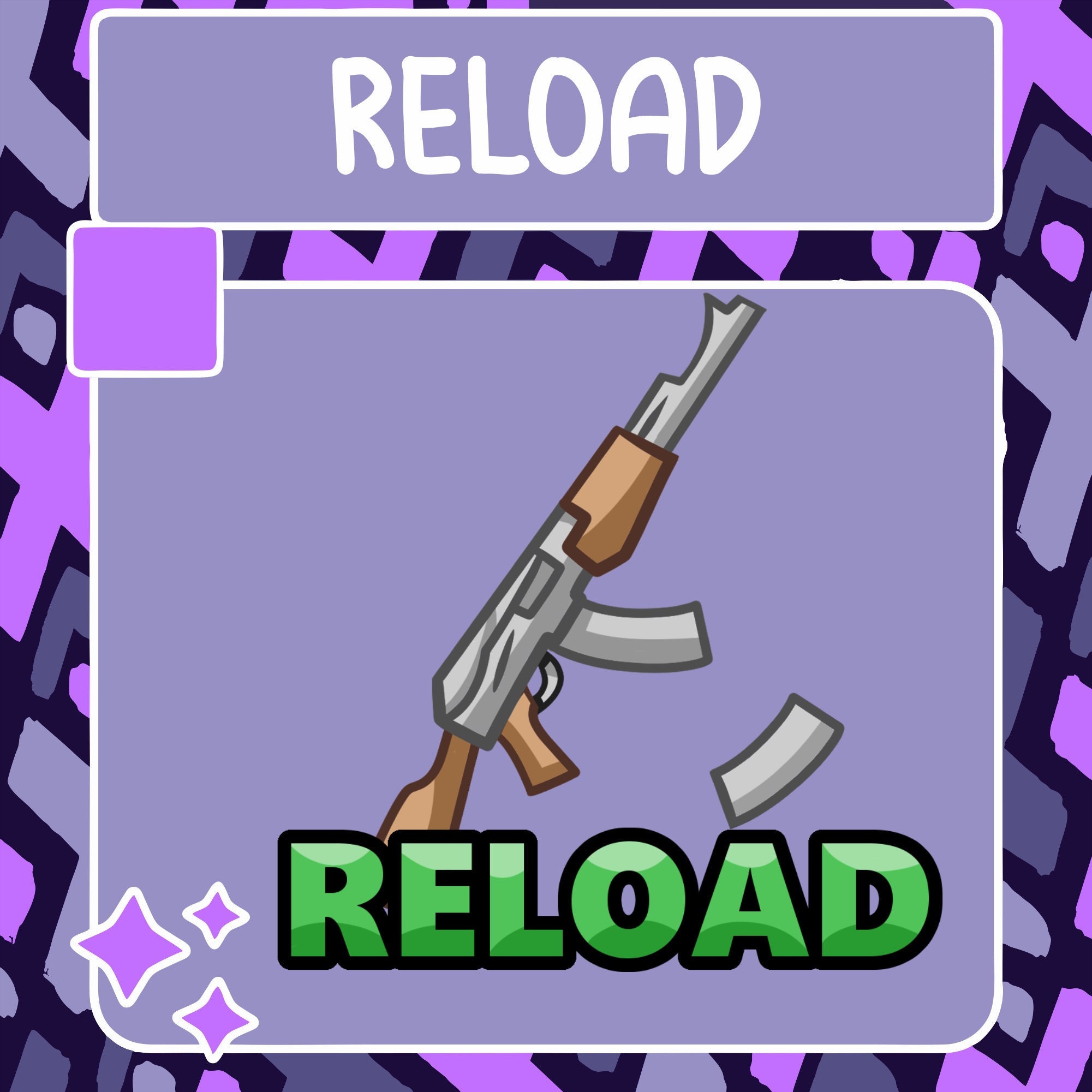 Reload AK-47 Emote | Twitch Emote | Youtube Emote | Discord Emote ...