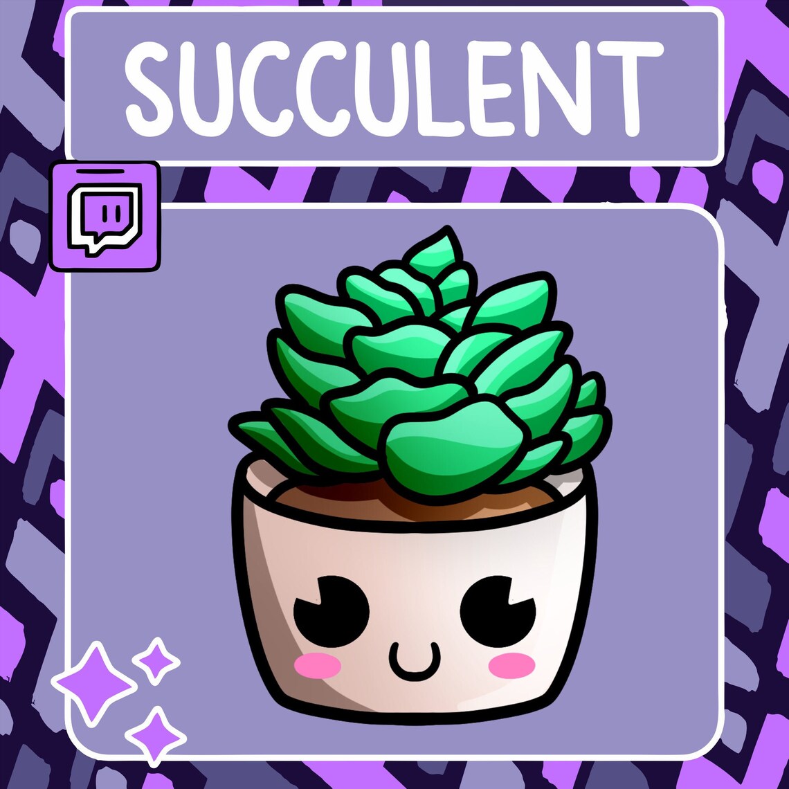 Succulent Emote Twitch Emote Youtube Emote Discord Emote Community ...
