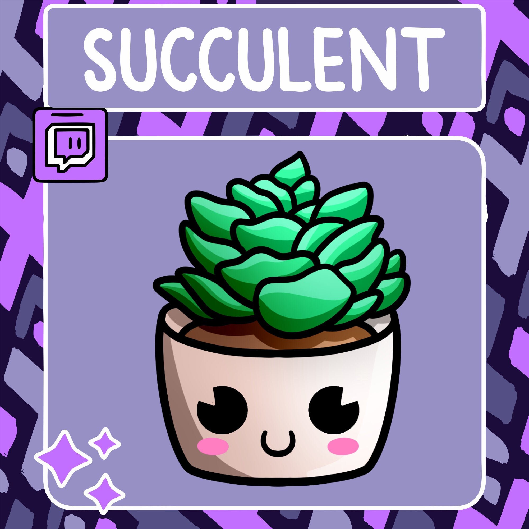 Succulent Emote Twitch Emote Youtube Emote Discord Emote Community ...