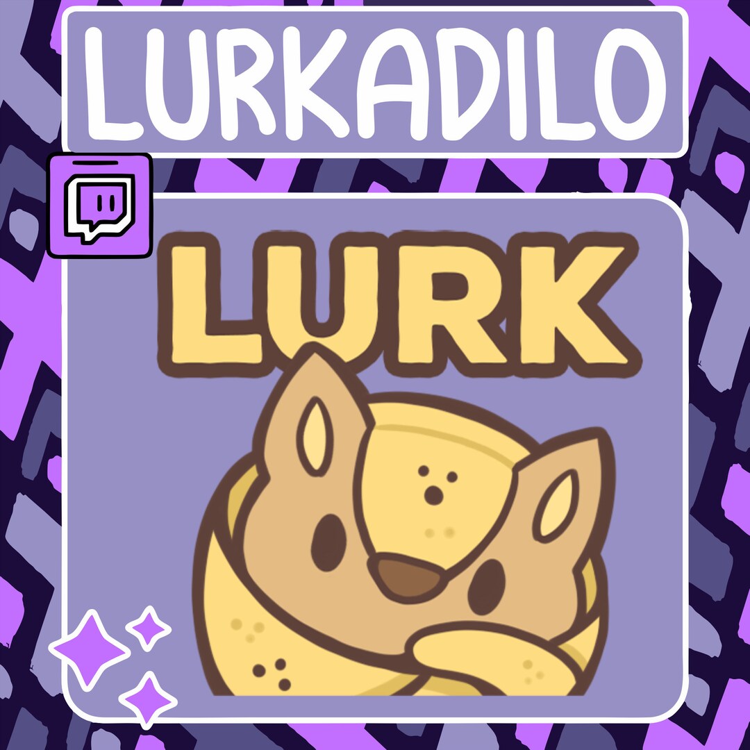 Lurkadillo Emote | Twitch Emote | Youtube Emote | Discord Emote ...