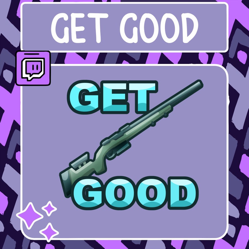 Get Good Emote | Twitch Emote | Youtube Emote | Discord Emote ...