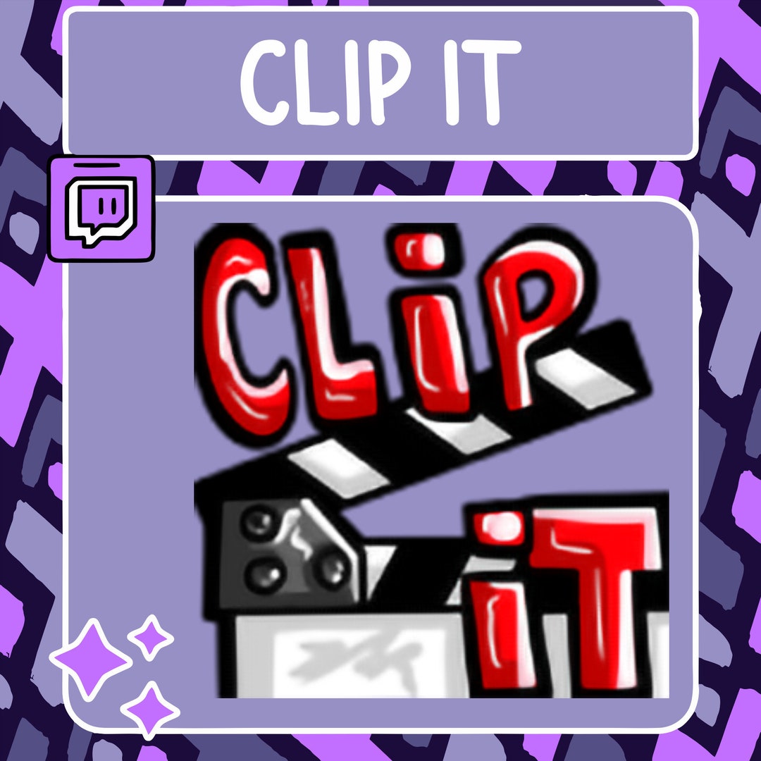 Clip It Emote | Twitch Emote | Youtube Emote | Discord Emote ...