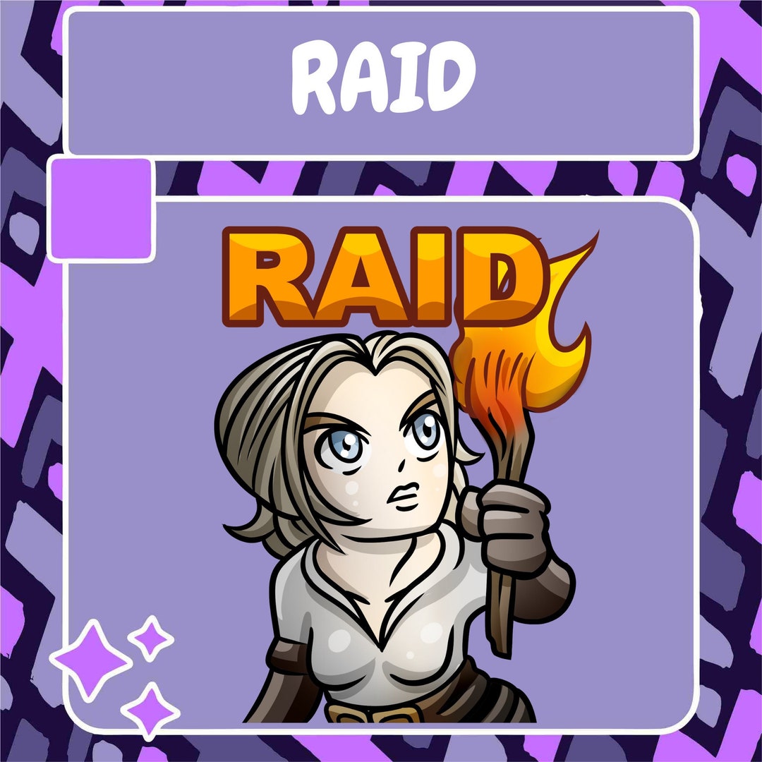 Raid Emote | Twitch Emote | Youtube Emote | Discord Emote | Community ...