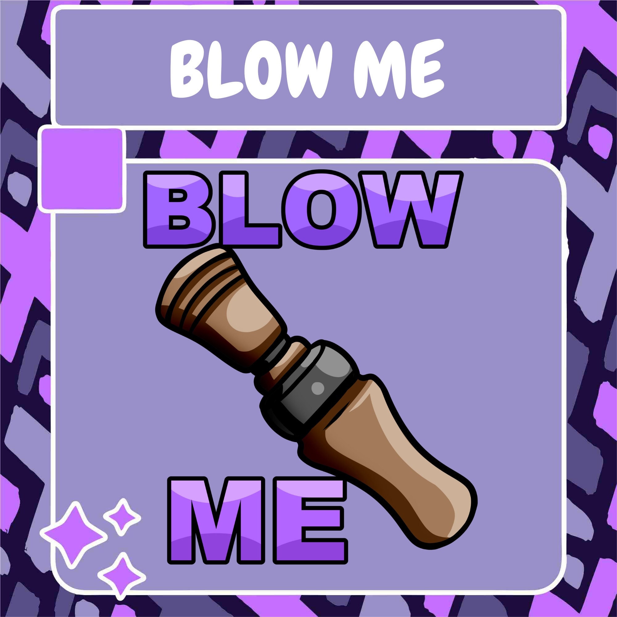 Blow Me Emote | Twitch Emote | Youtube Emote | Discord Emote ...