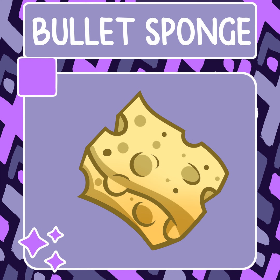 Bullet Sponge Emote | Twitch Emote | Youtube Emote | Discord Emote ...