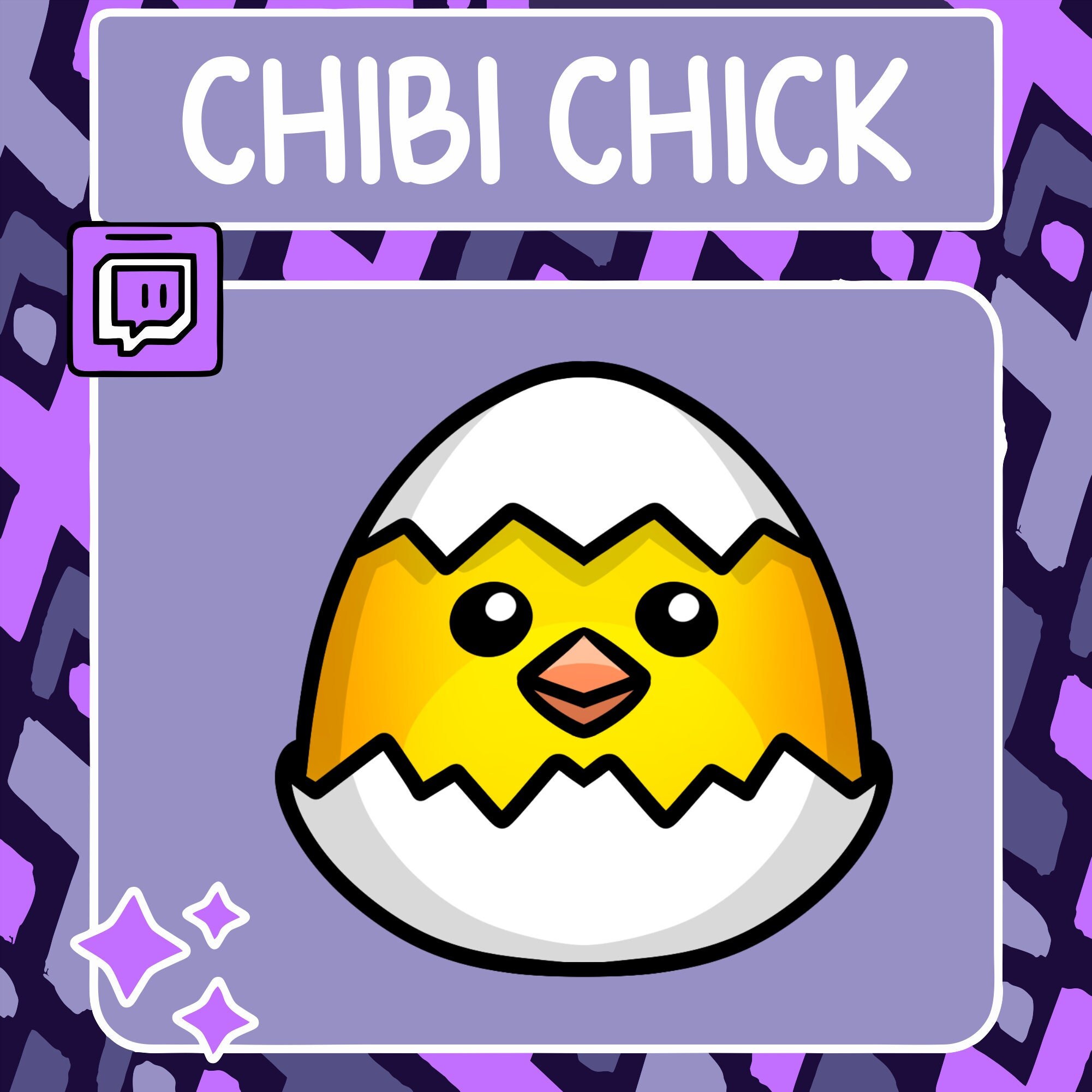 Chibi Chick Emote Twitch Emote Youtube Emote Discord Emote Community ...