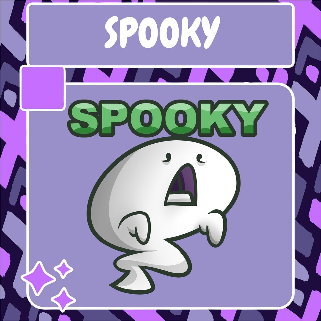Spooky Emote | Twitch Emote | Youtube Emote | Discord Emote | Community ...