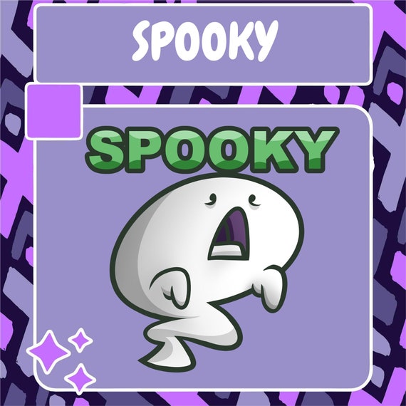 Spooky Emote Twitch Emote Youtube Emote Discord Emote - Etsy