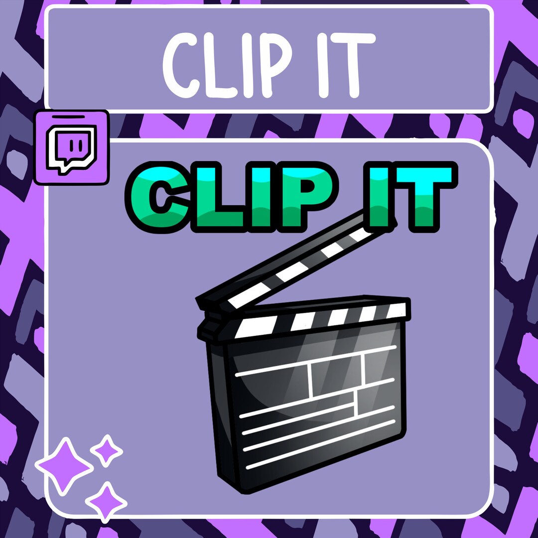 Clip It Emote | Twitch Emote | Youtube Emote | Discord Emote ...