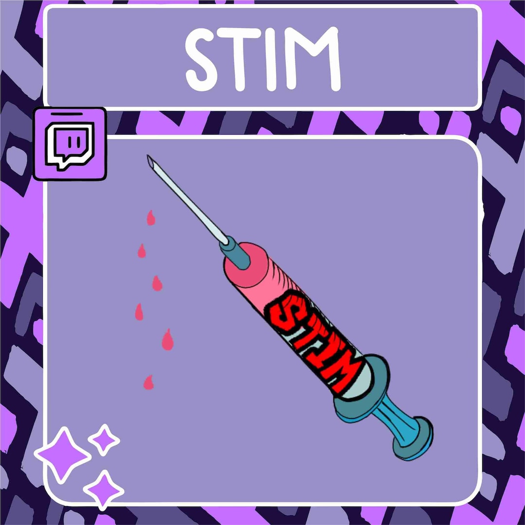 Stim Syringe Emote | Twitch Emote | Youtube Emote | Discord Emote ...