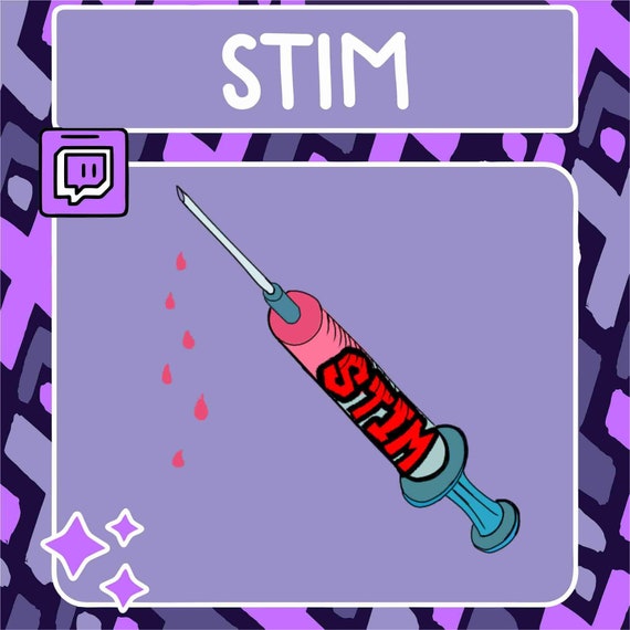 Stim Syringe Emote Twitch Emote Youtube Emote Discord | Etsy