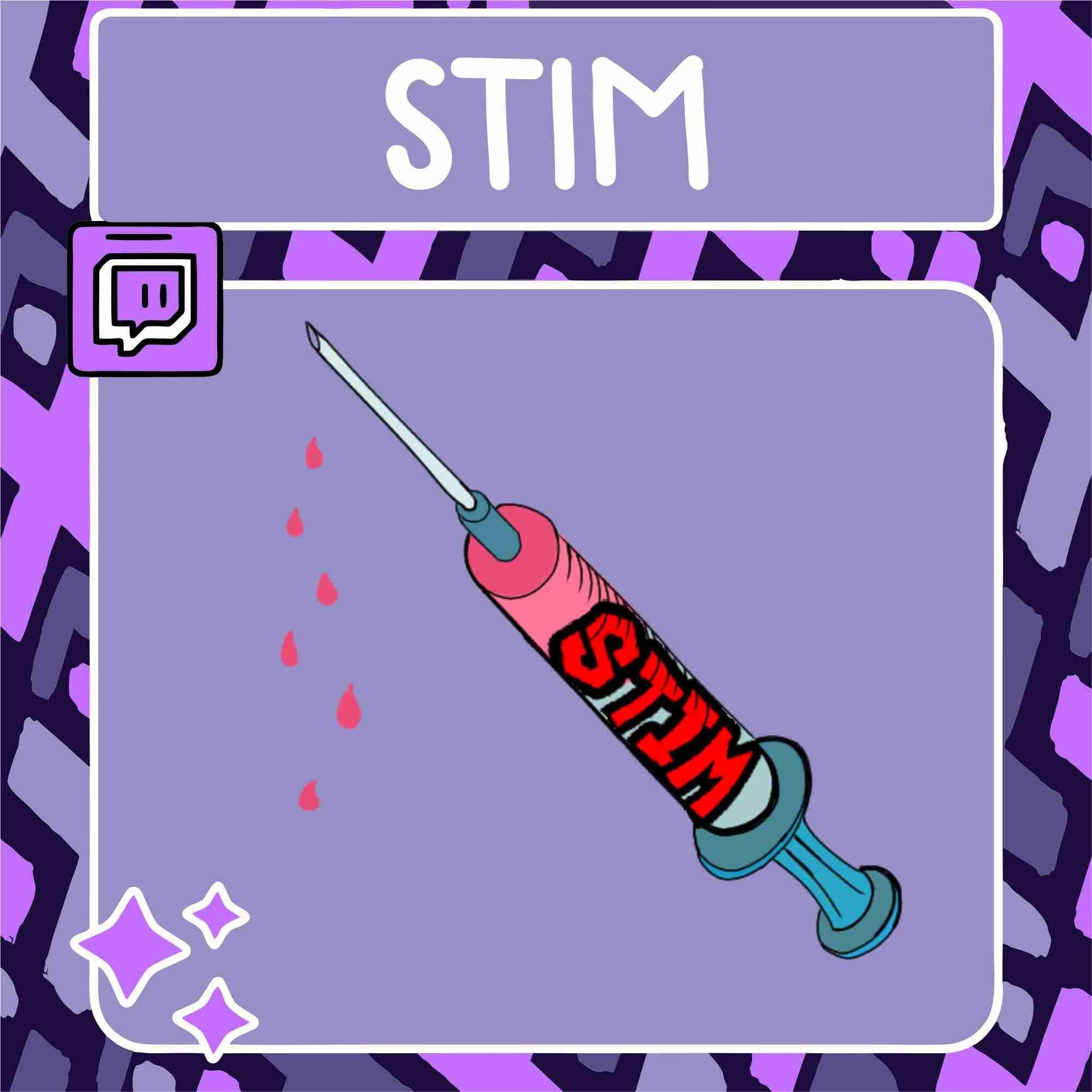 Stim Syringe Emote Twitch Emote Youtube Emote Discord Emote Community ...