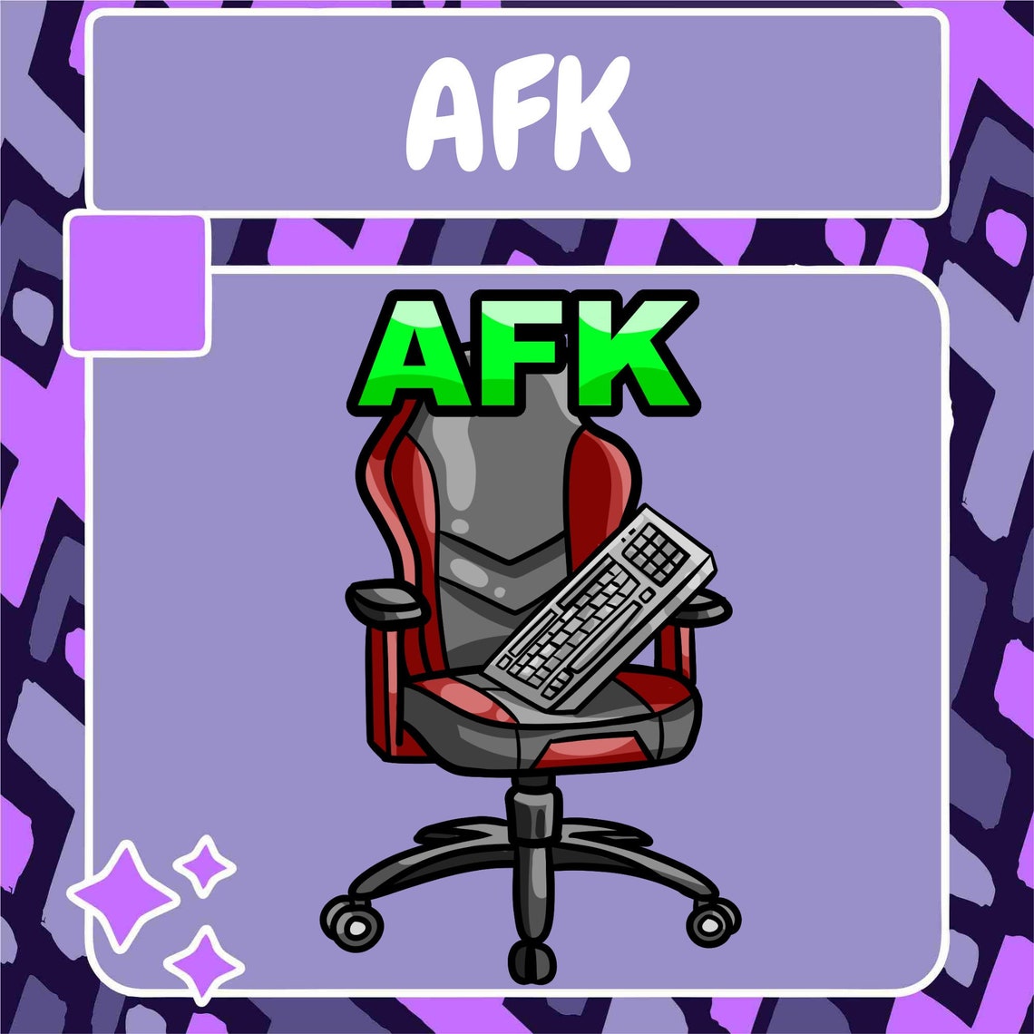 AFK Chair Emote Twitch Emote Youtube Emote Discord Emote Community ...