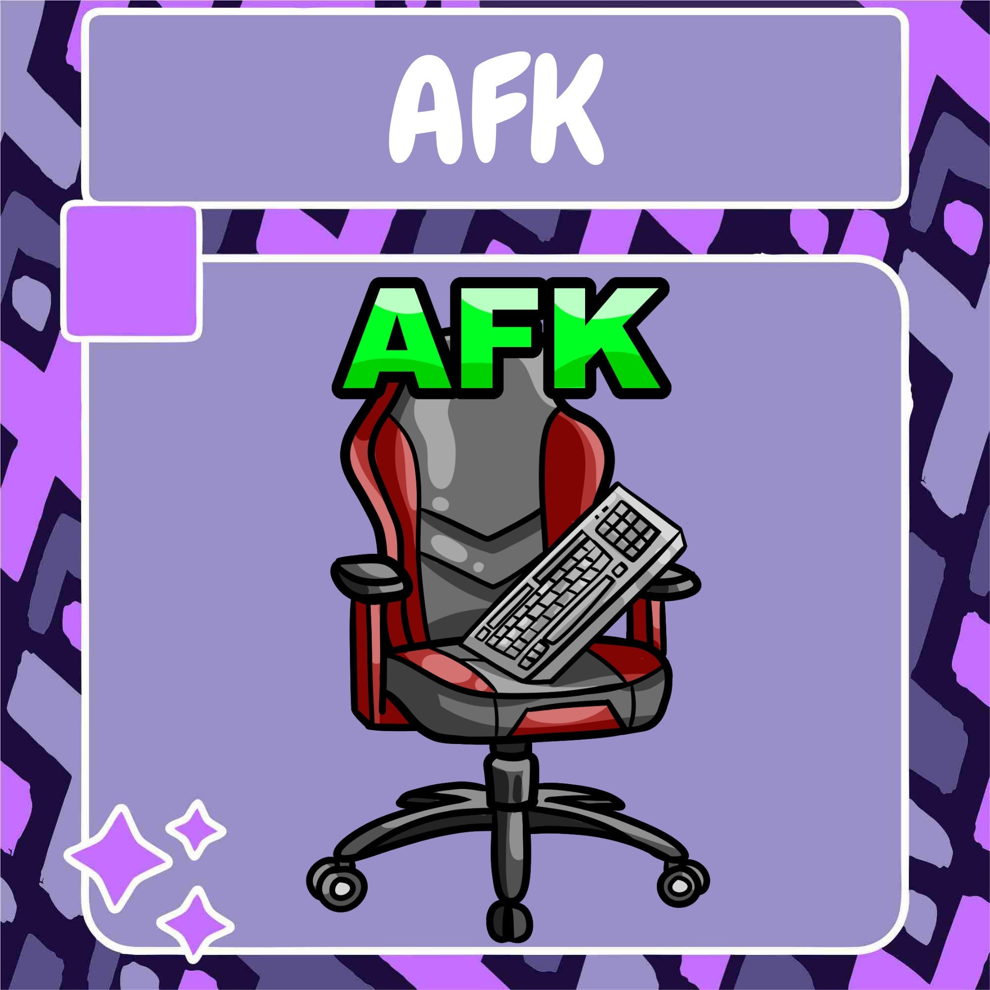 AFK Chair Emote Twitch Emote Youtube Emote Discord Emote - Etsy Canada