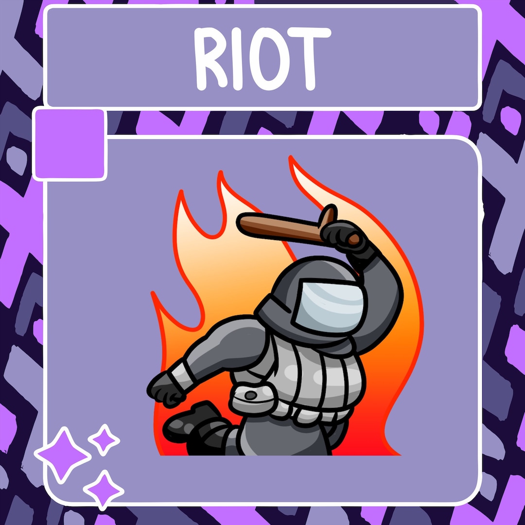 Riot Police Emote | Twitch Emote | Youtube Emote | Discord Emote ...