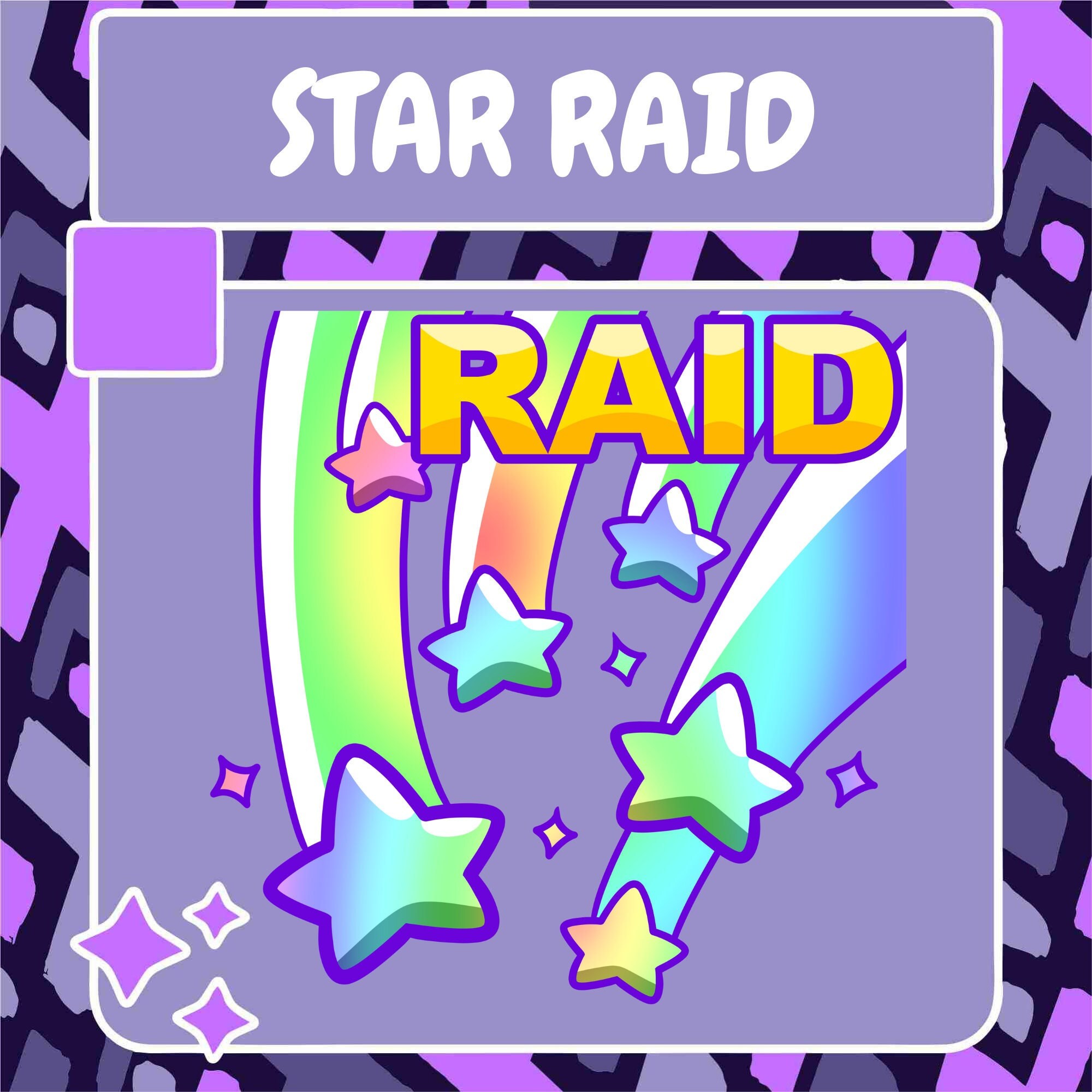 Star Raid Emote Twitch Emote Youtube Emote Discord Emote Community ...