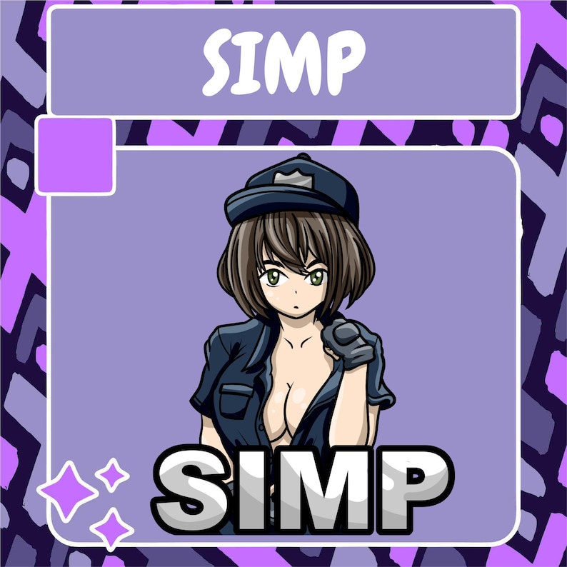 SIMP Emote Twitch Emote Youtube Emote Discord Emote - Etsy