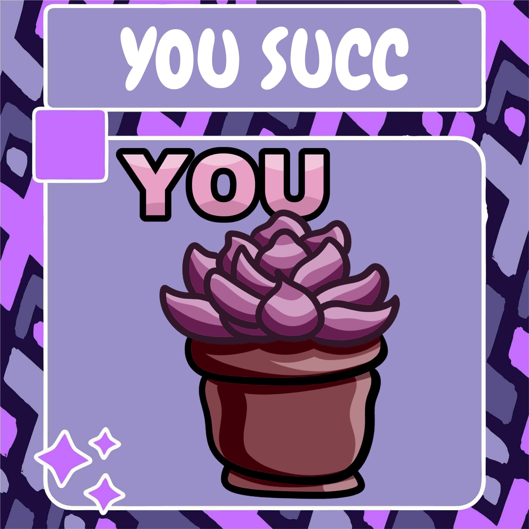 You Succ Emote Twitch Emote Youtube Emote Discord Emote Community Emote ...
