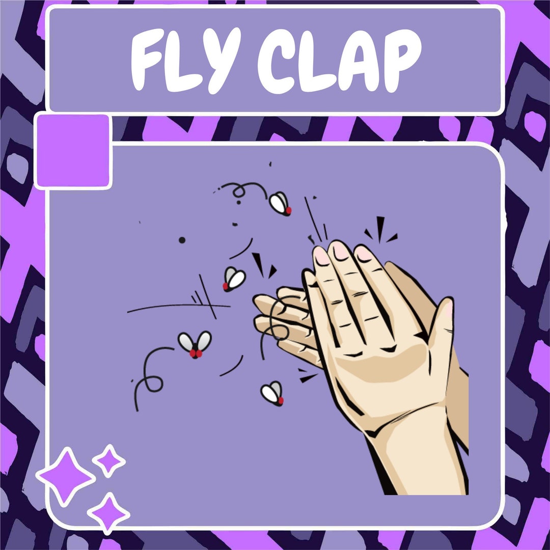 Fly Clap Emote | Twitch Emote | Youtube Emote | Discord Emote ...