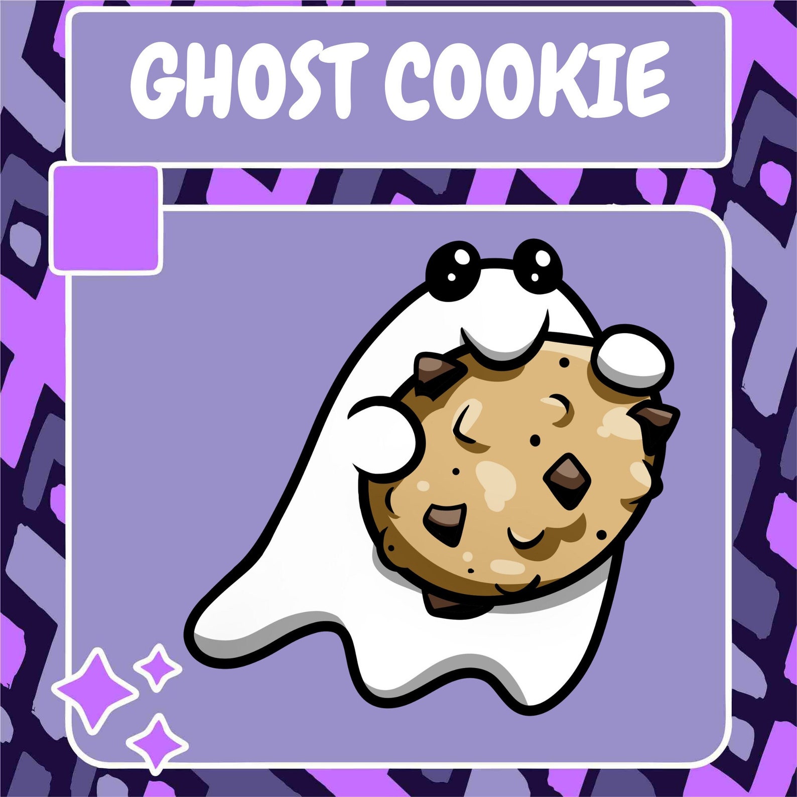 Ghost Cookie Emote | Twitch Emote | Youtube Emote | Discord Emote ...