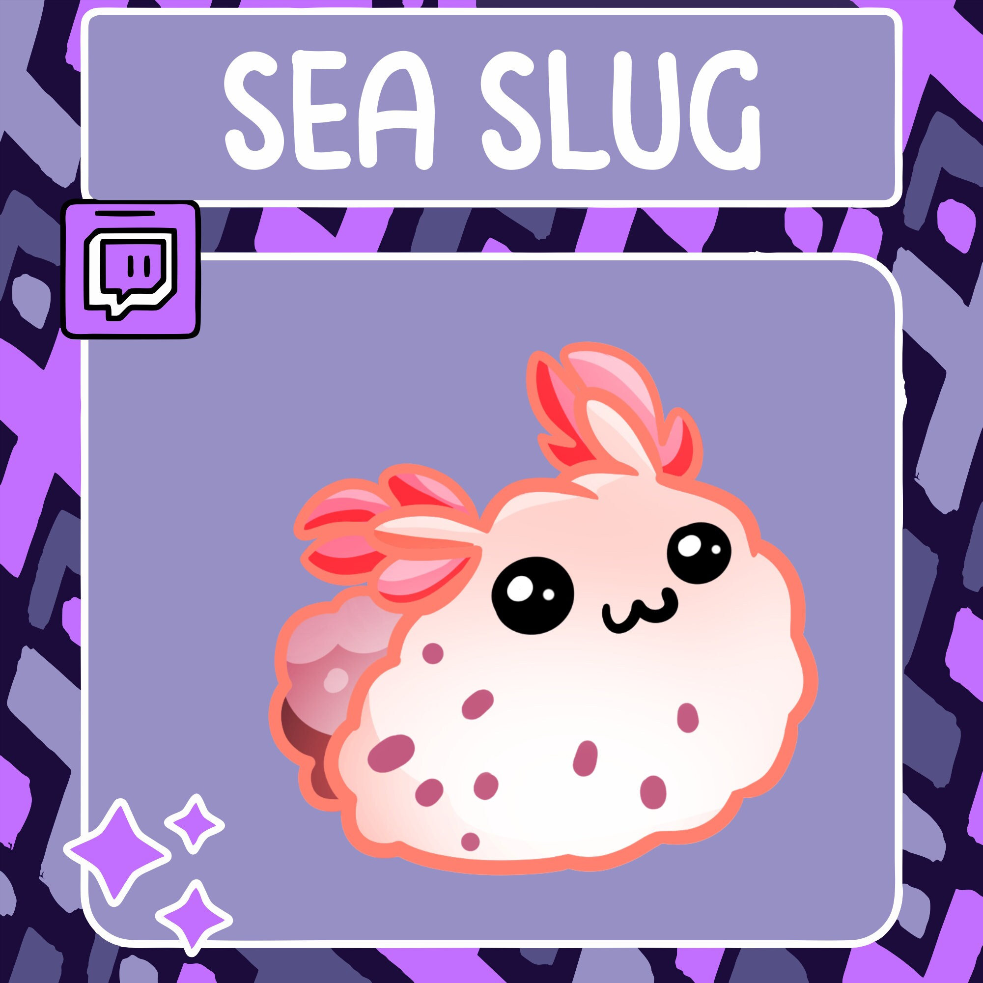 Kawaii Sea Slug Emote Twitch Emote Youtube Emote Discord - Etsy