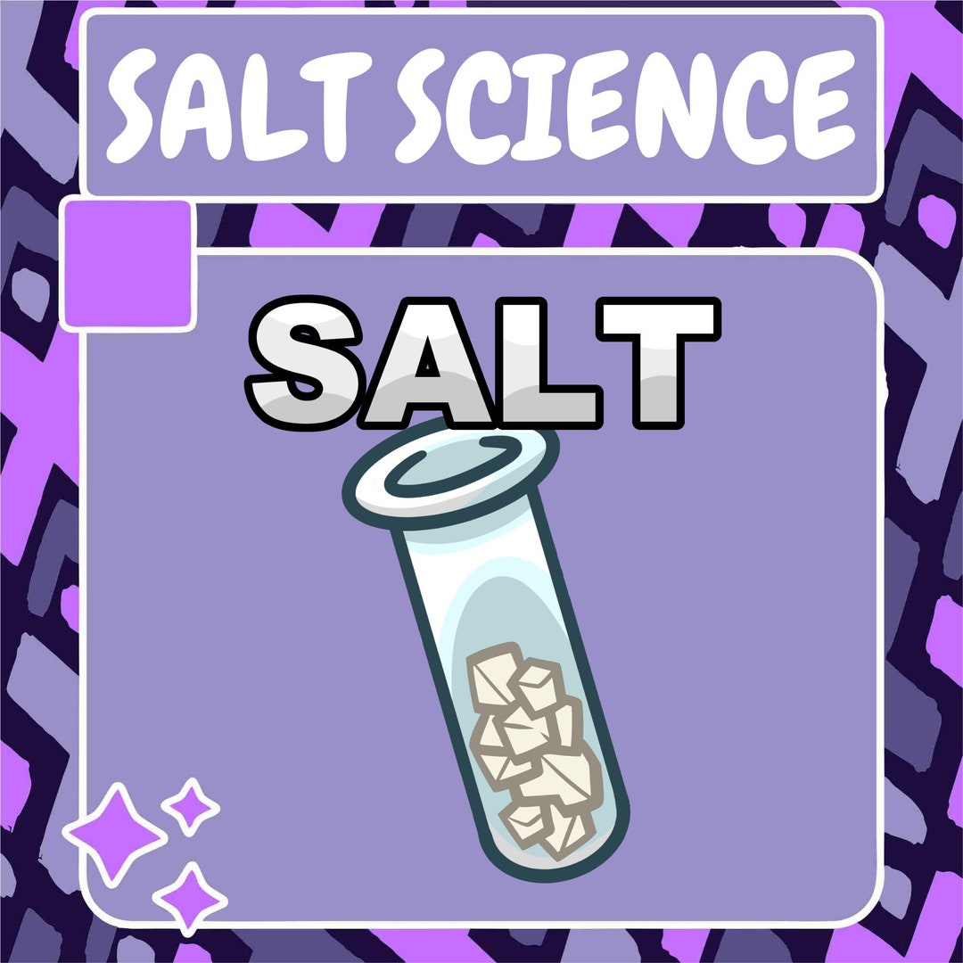 Salt Science Emote | Twitch Emote | Youtube Emote | Discord Emote ...