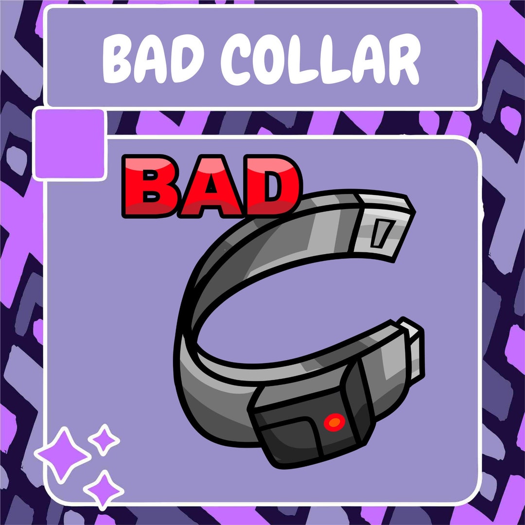 Bad Collar Emote | Twitch Emote | Youtube Emote | Discord Emote ...