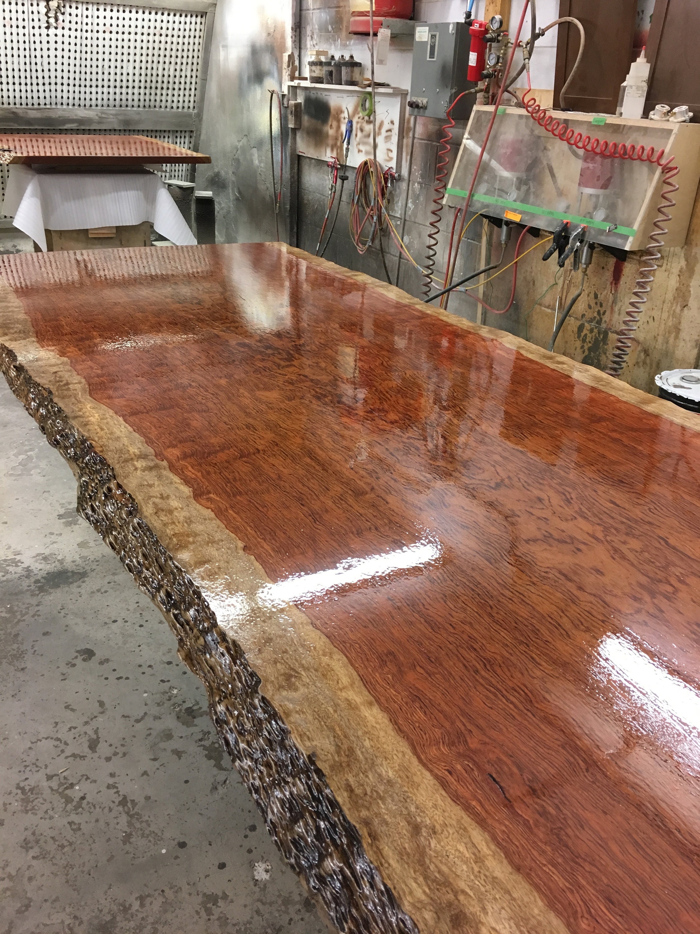 Custom Live Edge Table - Etsy