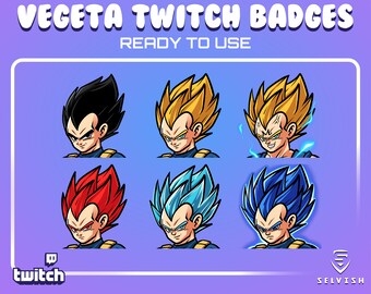 Twitch Sub Badges Naruto | Etsy