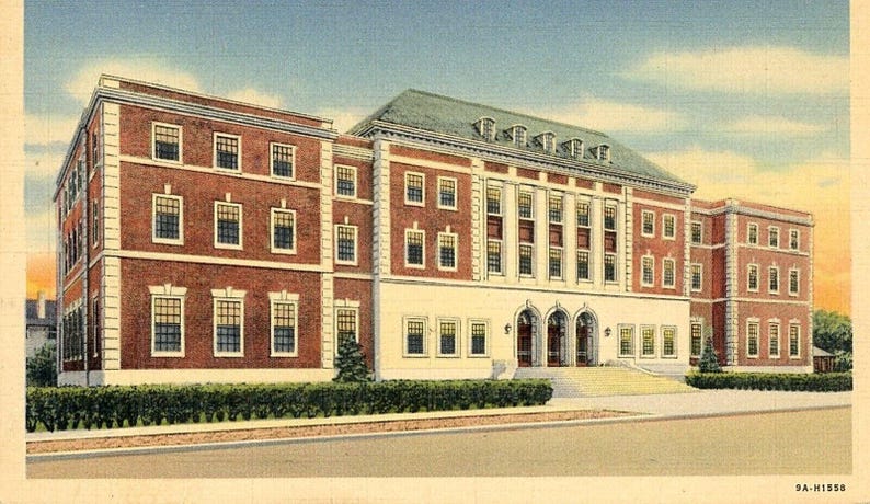 Postcard View of Student's Union Building, University of Nebraska, NE ...