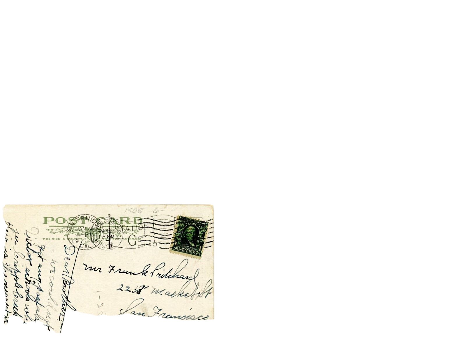 Postcard Antique View of Horse Carriages, Victor Ave. in Victor, CO. P4 ...