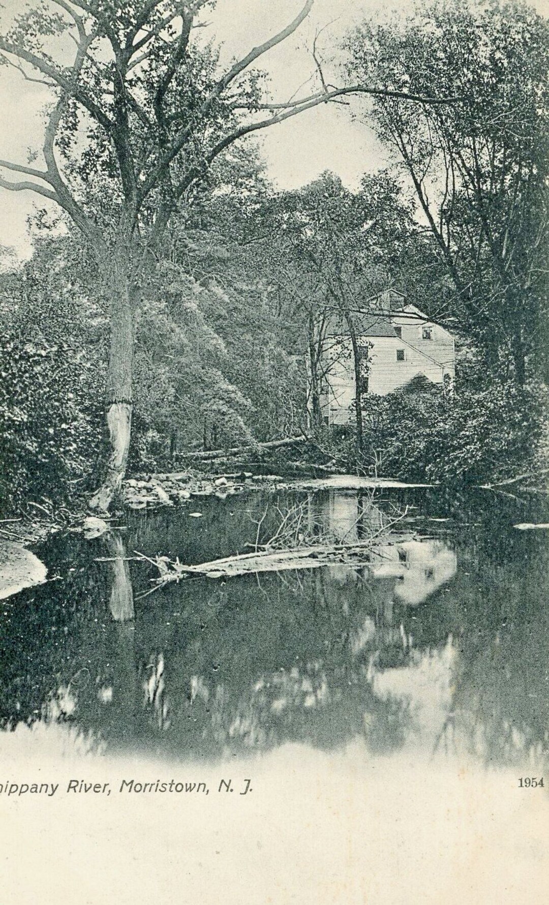 Postcard Antique View of Whippany River, Morristown, NJ. L6 - Etsy