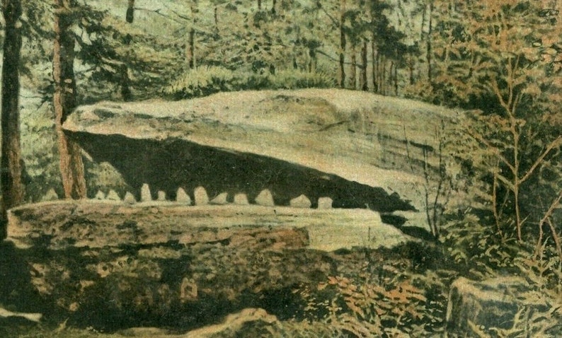 Postcard Early View of Alligator Rock, Catskill Mountains, NY. . P4 - Etsy